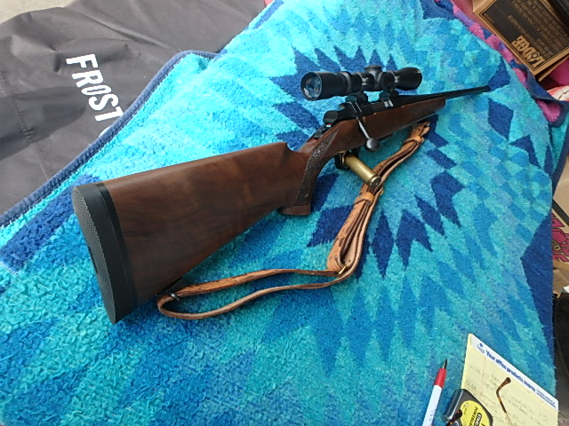 243 Winchester Short Mag In Browning A-Bolt 3x9 Leupold Vary X Compact ...