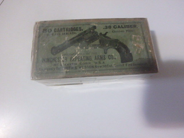 Winchester 2 PIECE FULL BOX 38 CAL PISTOL BOX .38 Special 17047000 ...