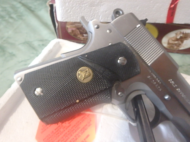 Colt 45 Officers 45 Colt Auto Officers Model Stainless 3-1/2 Inch ...