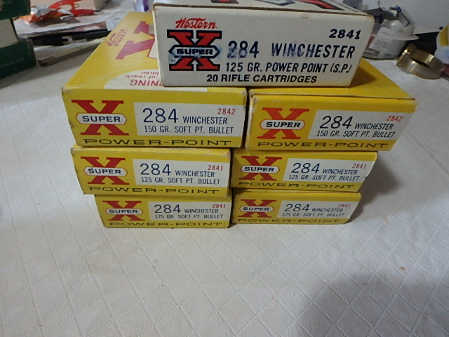 Pictures: 284 WINCHESTER BRASS AND FACTORY SHELLS 15 FACTORY AND 122 ...