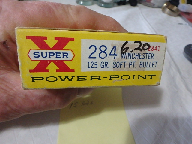 Pictures: 284 WINCHESTER BRASS AND FACTORY SHELLS 15 FACTORY AND 122 ...