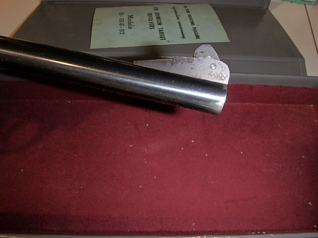 Iver Johnson 22 Cal 6 Inch Iver-Johnson Target In Box Hard Case Box .22 ...