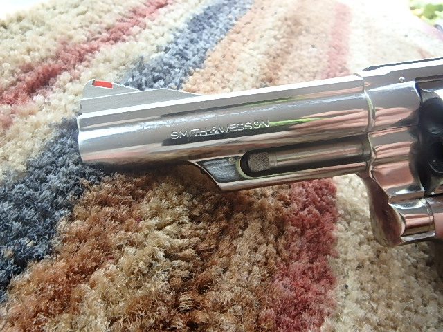 Smith&Wesson Mdl 19-4 Smith And Wesson Model 19-4 Nickel 4 Inch Barrel ...