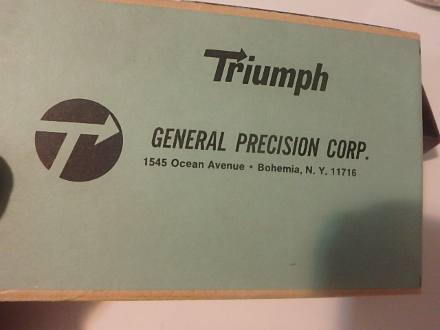 Triumph Precision 22 Long Rifle Triumph General Precision Corp. 22 ...