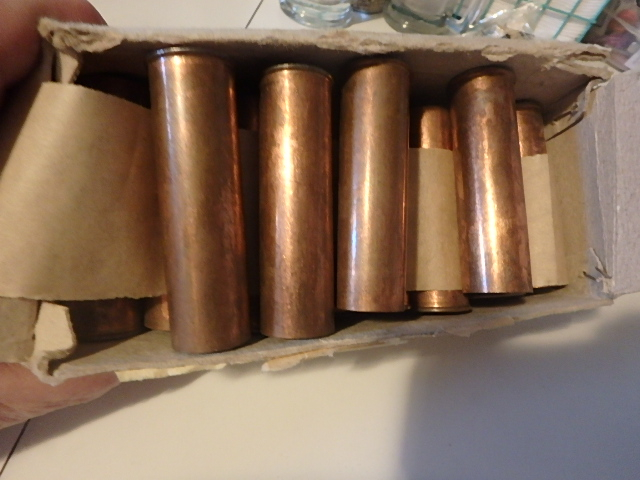 Russian All Metal Box 12 Ga Shells 0000 Buckshot 2-3/4 Inch Copper Wash ...