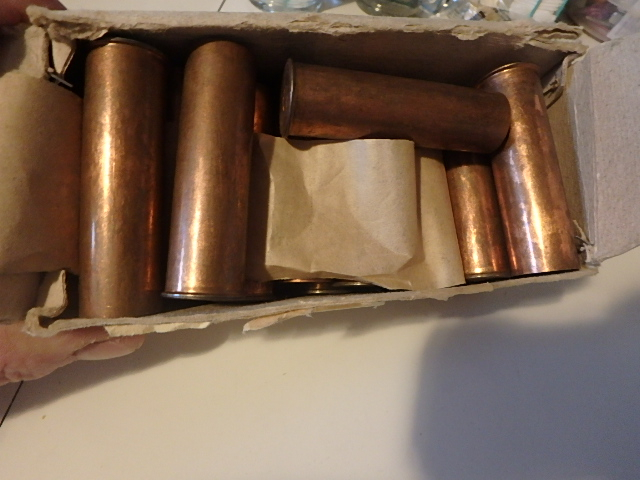 Russian All Metal Box 12 Ga Shells 0000 Buckshot 2-3/4 Inch Copper Wash ...