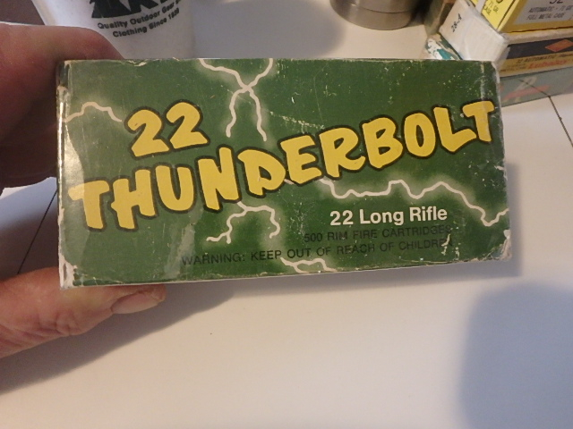 Full Brick Of 22 Remington Thunder Bolt 500 Round Brick 22 Long Rifle ...