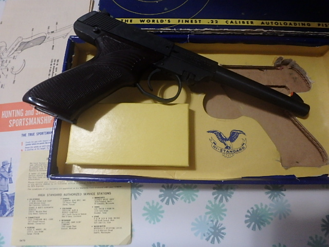 Hi-Standard Mdl 101 22 Cal Hi-Standard Model 101 In Box Dura-Matic .22 ...