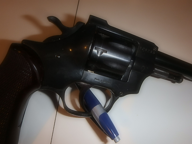 Herters 22 Cal Herter`S Guide Model Revolver In Leahter Holster Made In ...