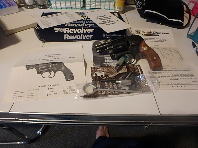 Smith & Wesson 49 38 Special In A Model 49 Hammerless Smith And Wesson ...