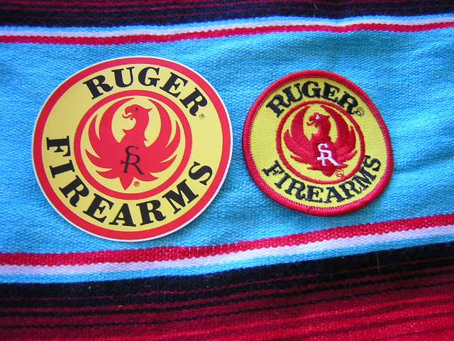 2 Old Ruger Patches 1 Cloth 1 Decal For Sale at GunAuction.com - 10968109
