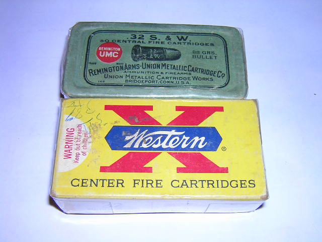 2 Pc Box 32 Smith&Wesson Umc & Western Box For Sale at GunAuction.com ...