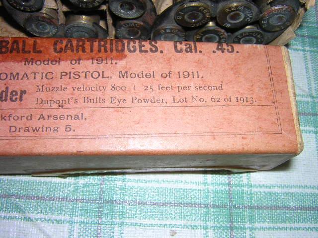 Old 45 Cal. Half Moon Loaded Clips In Box 1911 For Sale at GunAuction ...