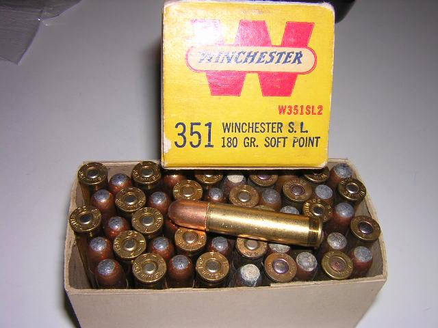 YELLOW FULL BOX 351 WINCHESTER AMMO