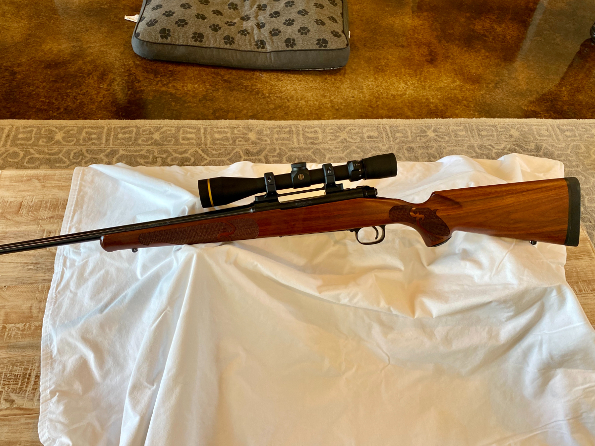 Winchester Model 70, 7x57 Mm Mauser W/ Leupold Scope & Ammo 7mm Mauser ...