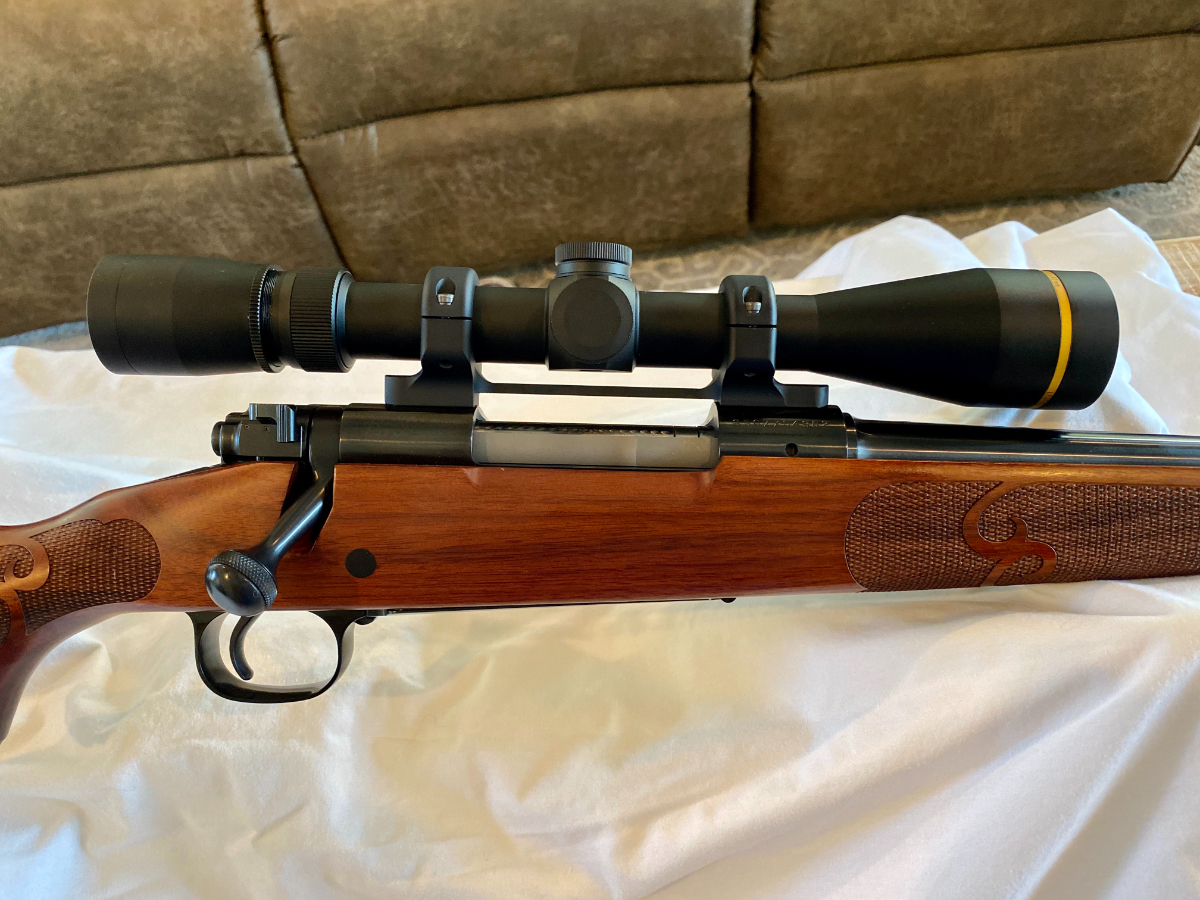 Winchester Model 70, 7x57 Mm Mauser W/ Leupold Scope & Ammo 7mm Mauser ...