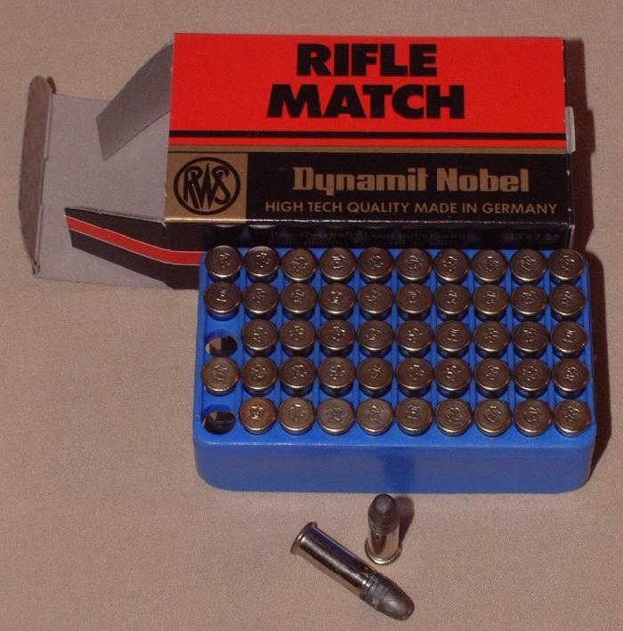 RWS Dynamit Nobel 22LR German Rifle Match 500 Rnds - Picture 2