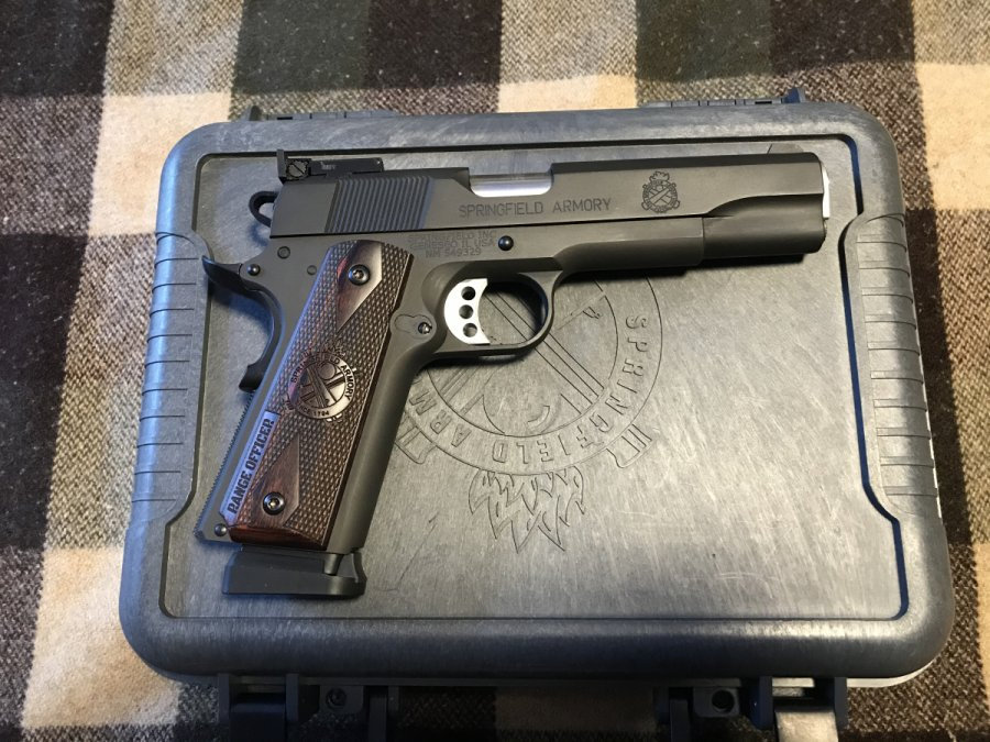 Springfield Armory 1911 Range Officer 9mm Luger For Sale at GunAuction ...