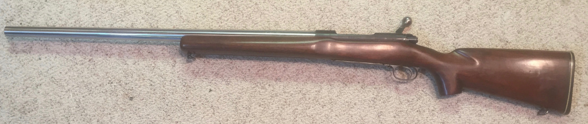 Winchester Model 70 Bull Gun, 26" Hart 5r Stainless Barrel & Original ...
