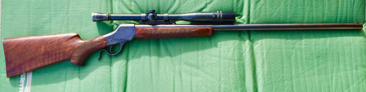 Winchester Niedner High Wall Shellhammer Stocked With 10x Scope For ...