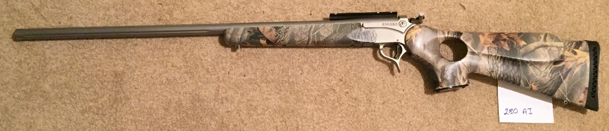 Thompson Center Arms Encore, Stainless Fluted, 28", With Die And Cases ...