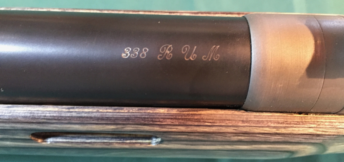 Savage Custom 1000 Yard And Beyond Long Range Rifle In 338 Rum Very ...