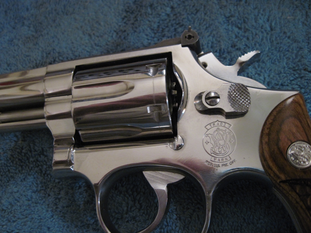 Smith & Wesson 66-3 Pre Lock Stainless 4" .357 Magnum For Sale at ...