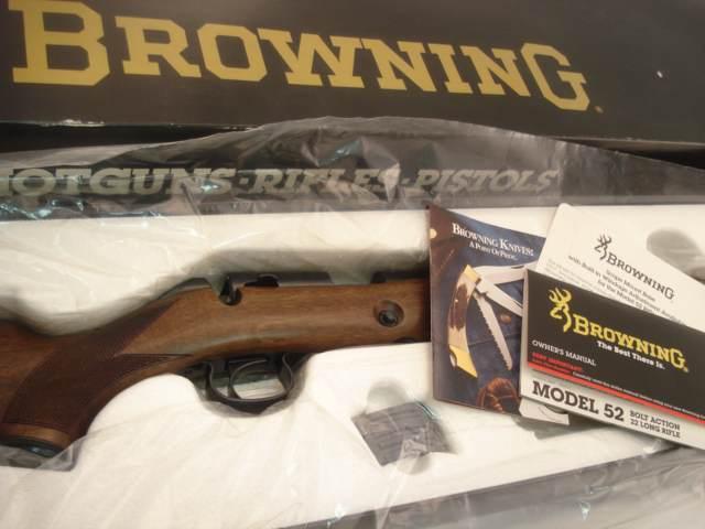 Browning Arms Co. Model 52 Sporter Limited Edition 22 Lr New In Box For ...
