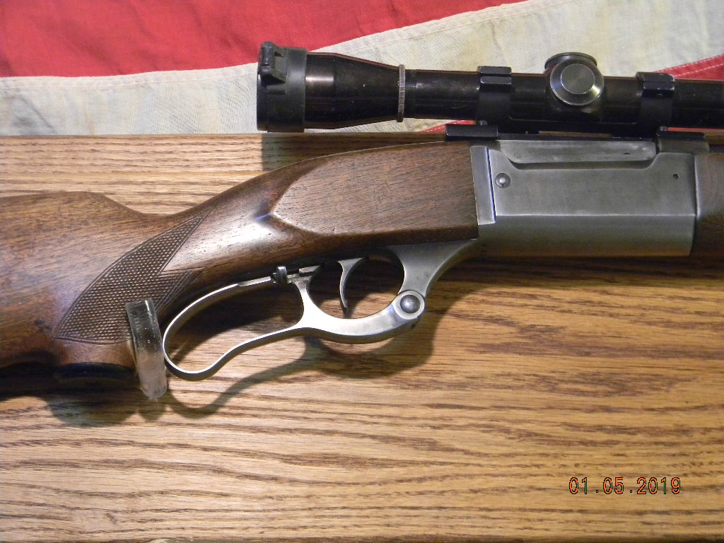 Savage 99 Circa 1951 Pachmayr Flip Over Mount, Leupold Scope .300 ...