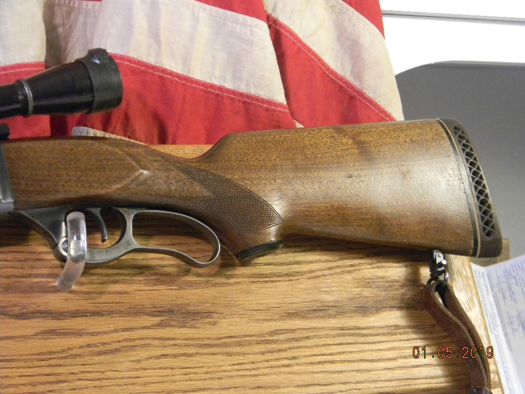 Savage 99 Circa 1951 Pachmayr Flip Over Mount, Leupold Scope .300 ...