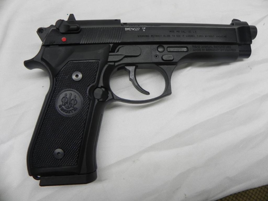 Beretta U.S.A. Corp. Beretta M9 In .22lr Caliber. Bruniton-Identical ...
