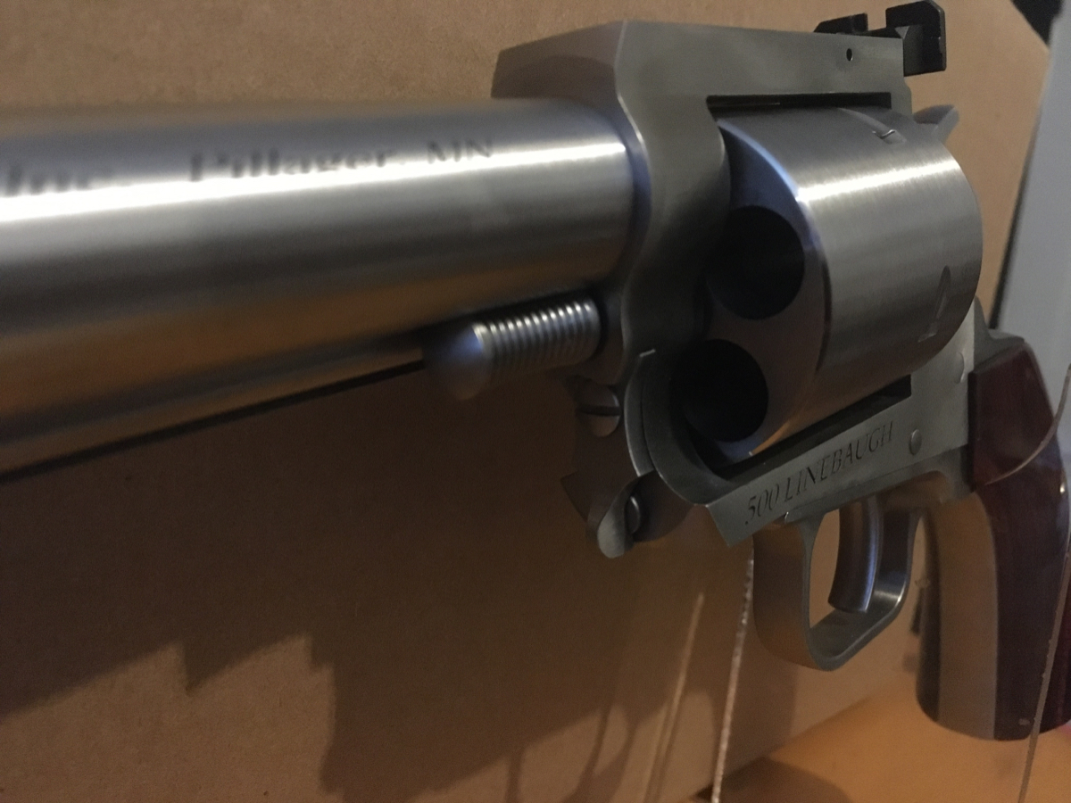 NEW Magnum Research Custom Elmer Keith BFR 500 Linebaugh 5.5 Barrel ...