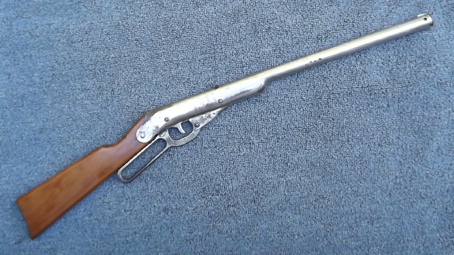 Daisy No 102 Mod 33 500 Shot Bb Repeater Nickel For Sale at GunAuction ...
