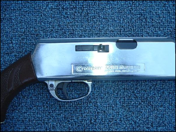 Chrome Crosman 2200 Magnum .22 Cal Air Rifle For Sale at GunAuction.com ...