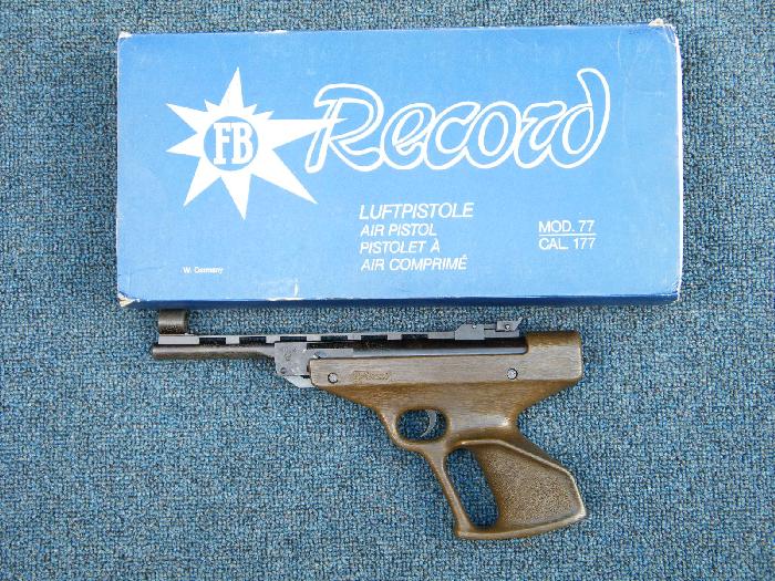 FB Record Mod. 77 Air Pistol .177 - Boxed - rare