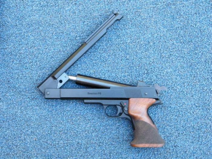 Beeman P2 .177 - Walnut Match Grips - New In Box For Sale at GunAuction ...