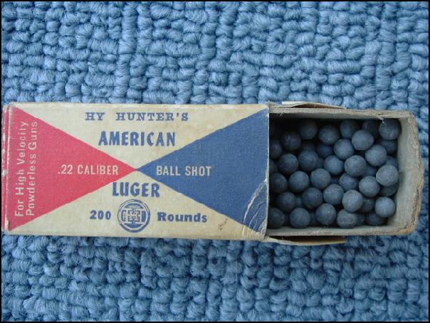 Hy Hunter'S American Luger .22 Cal Ball Shot - For Sale at GunAuction ...