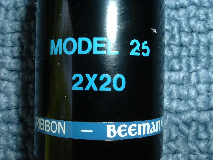 Beeman Blue Ribbon Model 25 Pistol Scope Japan For Sale at GunAuction ...