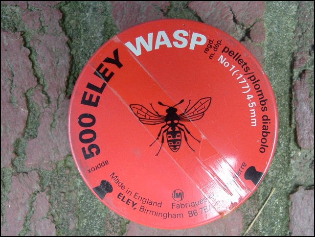 Eley Wasp .177 Pellets Sealed Tin Of 500 Pellets For Sale at GunAuction ...