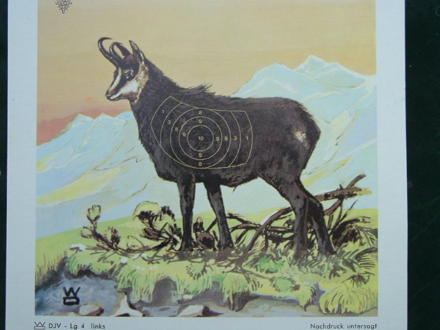 100 Pack Of German Goat Targets For Sale at GunAuction.com - 9304457