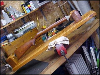 Checkering Cradle Made For The Shop Great Tool For Sale at GunAuction ...