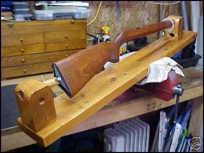 Checkering Cradle Made For The Shop Great Tool For Sale at GunAuction ...