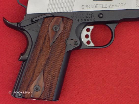 Springfield Armory Lw Bi -Tone 1911 Micro Compact Px9801l .45 Pistol W ...