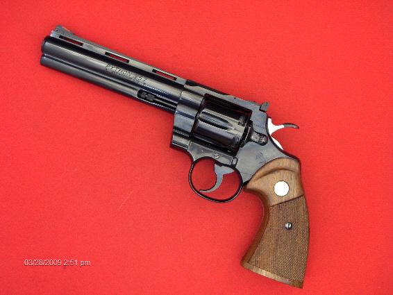 Colt Python - 6" Blue Revolver Made In 1986 And In Excellent Plus ...