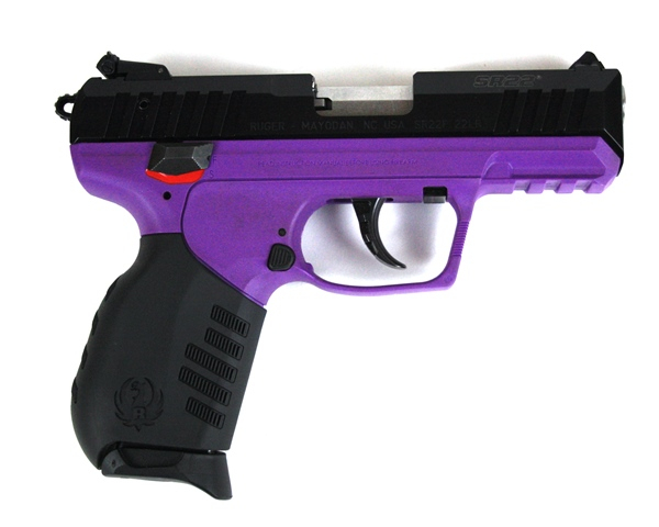 Ruger Model Sr22 .22lr Purple Semi-Automatic Pistol .22 Lr For Sale at ...