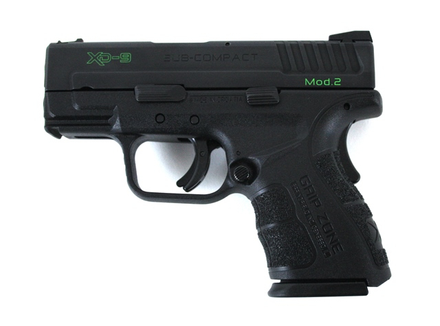 Springfield Armory Model Xd-9 Mod. 2 .45 Acp Sub-Compact Semi-Automatic ...
