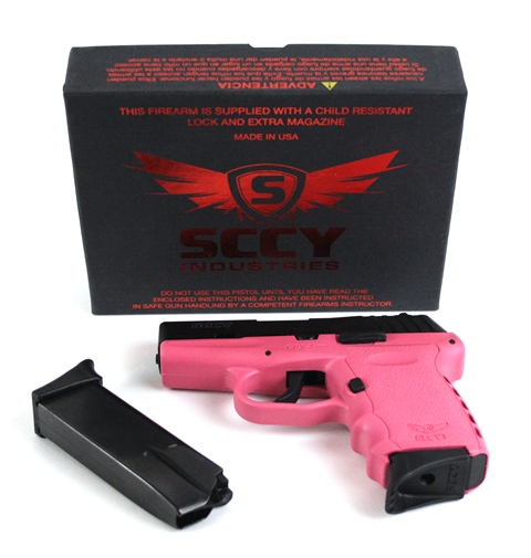 SCCY Industries Model CPX-2 Pink 9mm Semi-Automatic Pistol