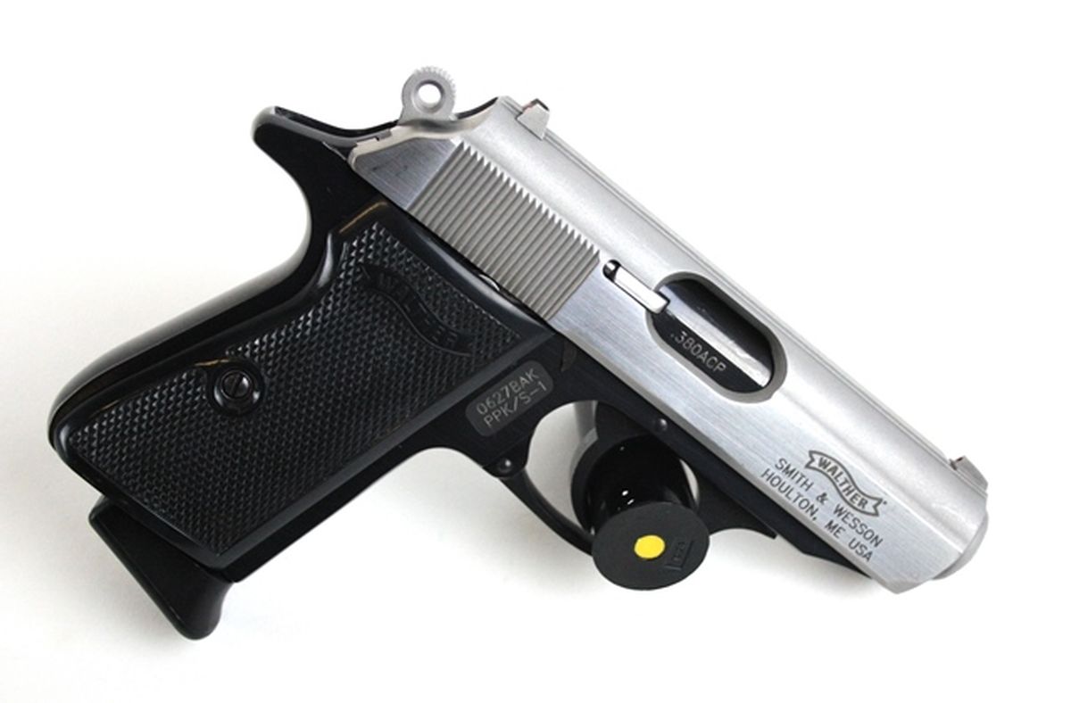 Walther Arms Model Ppk/S 9mm Kurtz Semi-Automatic Pistol 9mm Luger For ...