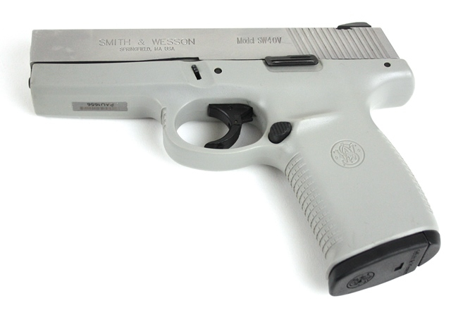 Smith & Wesson Model Sw40v .40 S&W Grey Frame Semi-Automatic Pistol .40 ...