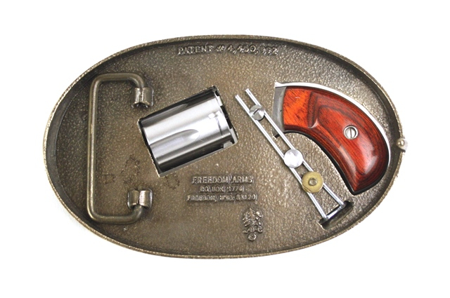 Freedom Arms Mini Belt Buckle Revolver .22 Lr For Sale at GunAuction ...
